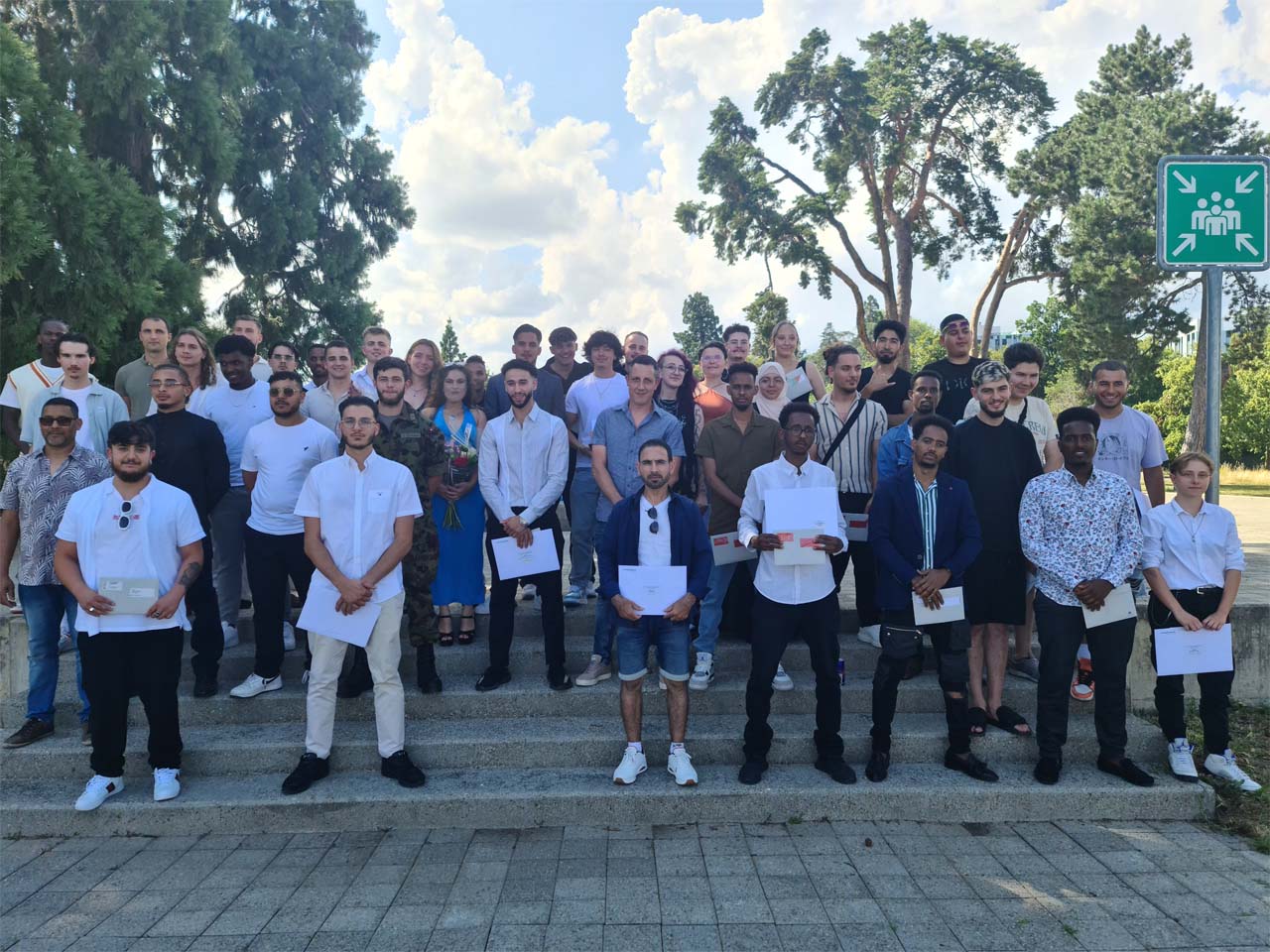 Cérémonie de remise des CFC et AFP pour les métiers de plâtriers·ères ...